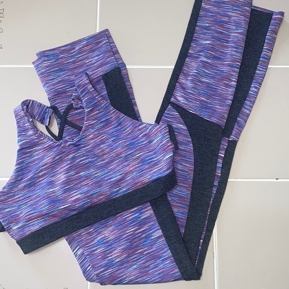 Funky Diva | Other | Funky Diva Coordinating Crop Top And Leggings ...